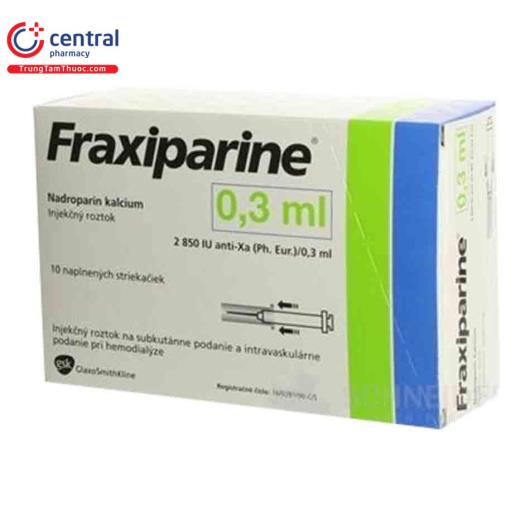[CHÍNH HÃNG] Thuốc Fraxiparine 0,3ml điều trị bệnh huyết khối