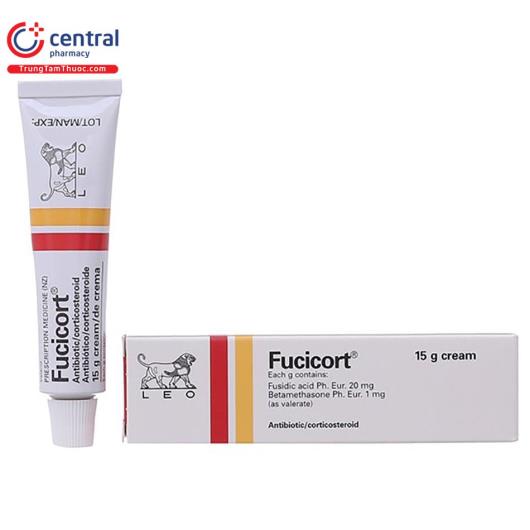 [CHÍNH HÃNG] Thuốc Fucicort 15g - Thuốc bôi điều trị viêm da