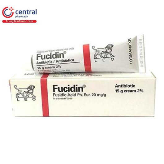 [CHÍNH HÃNG] Thuốc Fucidin Cream 15g trị viêm nang, bỏng & mụn nhọt