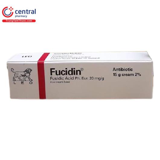 [CHÍNH HÃNG] Thuốc Fucidin Cream 15g trị viêm nang, bỏng & mụn nhọt