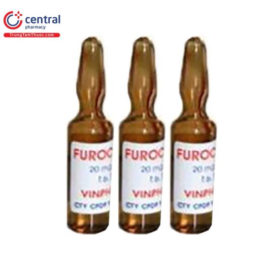Thuốc Furosemid 20mg/2ml Vinphaco: công dụng, liều dùng hiệu quả