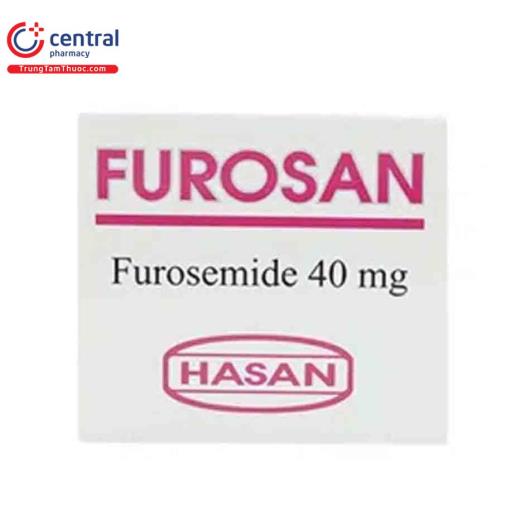 [CHÍNH HÃNG] Thuốc Furosan 40mg - Đánh tan lỗi lo do phù tích nước