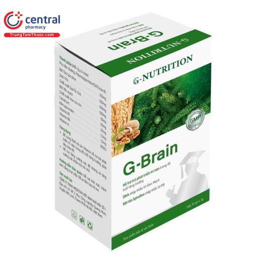[CHÍNH HÃNG] Cốm G-Brain hỗ trợ phát triển trí não ở trẻ