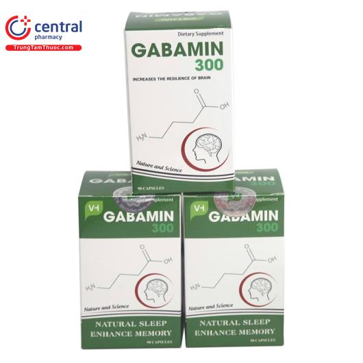 Thuốc Gabamin 300 60 viên/ hộp - Hỗ trợ tạo giấc ngủ ngon