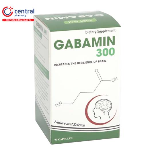 Thuốc Gabamin 300 60 viên/ hộp - Hỗ trợ tạo giấc ngủ ngon