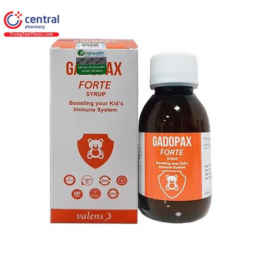 [CHÍNH HÃNG] Thuốc Gadopax Forte Syrup cho cả nhà cùng khoẻ
