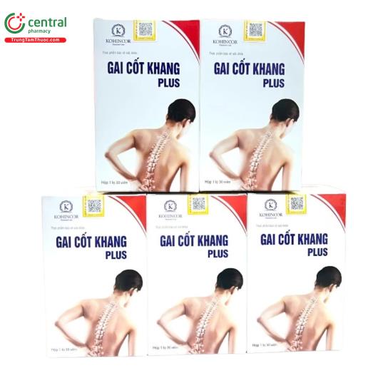 Thuốc Gai Cốt Khang Plus - Bôi trơn khớp, giúp khớp vận động dễ dàng