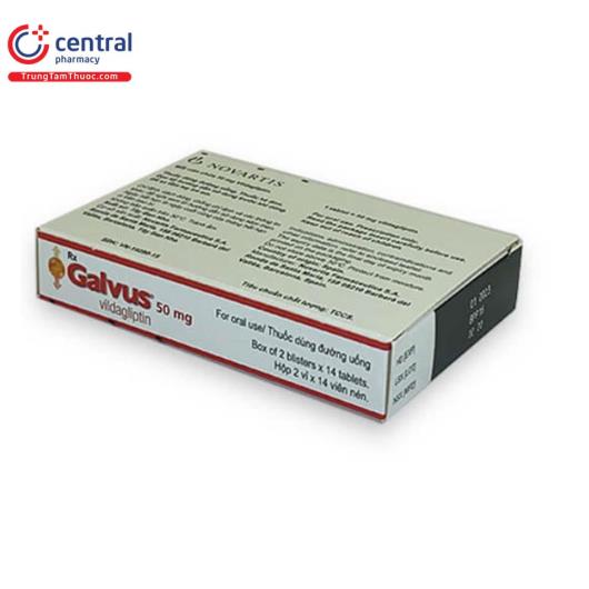 Thuốc Galvus 50mg: chỉ định, liều dùng và lưu ý sử dụng