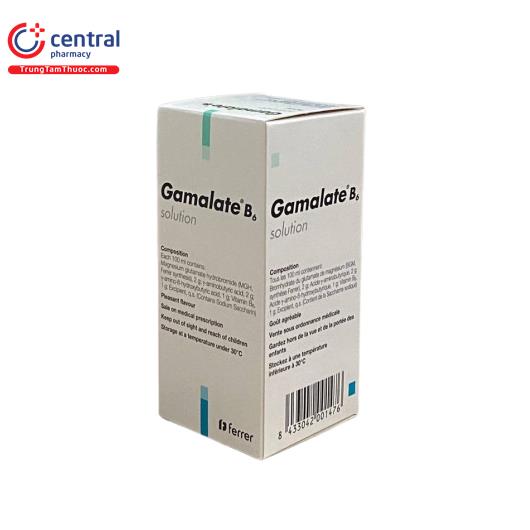 Thuốc Gamalate B6 Solution hỗ trợ điều trị suy nhược thần kinh