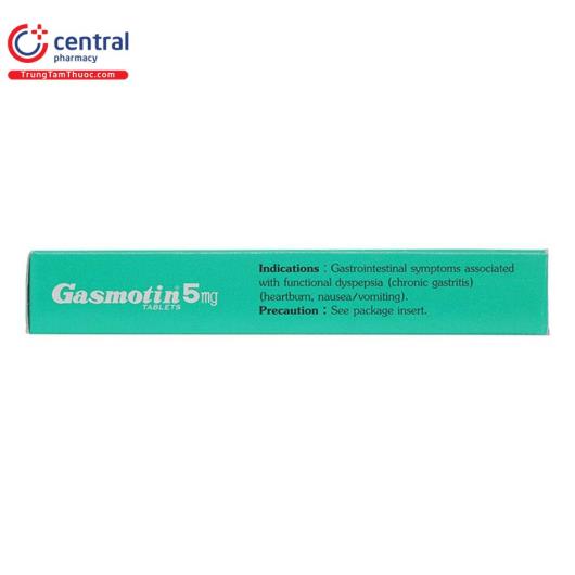 Thuốc Gasmotin 5mg - Thuốc chống viêm loét dạ dày