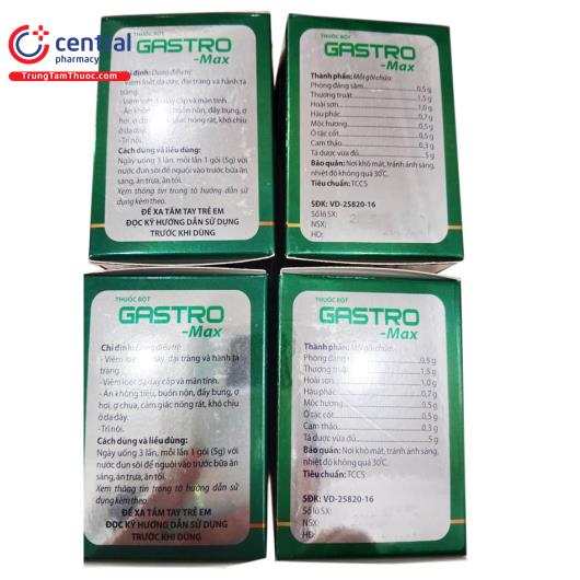 [CHÍNH HÃNG] Thuốc bột Gastro Max điều trị viêm loét dạ dày-tá tràng