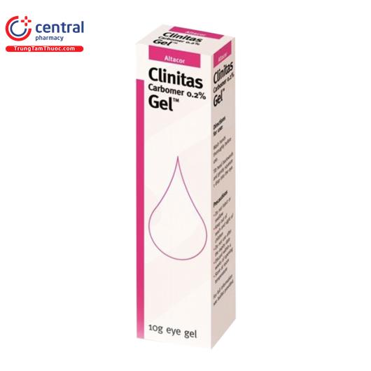 [CHÍNH HÃNG] Gel tra mắt Clinitas 0,2% - Giảm khô mắt toàn diện