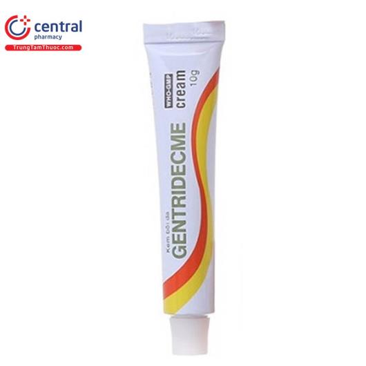 [CHÍNH HÃNG] Thuốc Gentridecme trị bệnh eczema, viêm da, viêm trầy