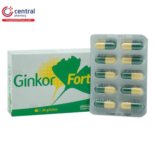 Thuốc Ginkor Fort: tác dụng, liều dùng, lưu ý khi sử dụng