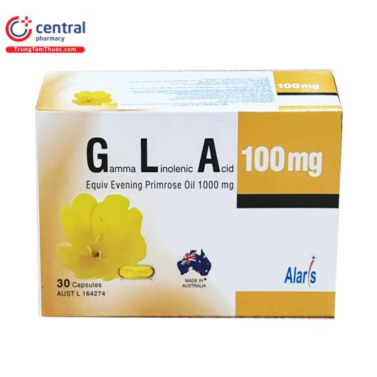 Thuốc Gamma Linolenic Acid (GLA 100mg) bổ sung nội tiết tố cho phụ nữ
