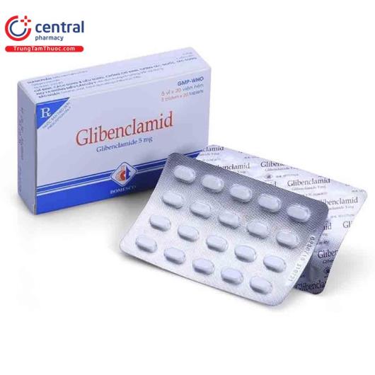 Thuốc Glibenclamid Domesco điều trị tiểu đường tuýp II