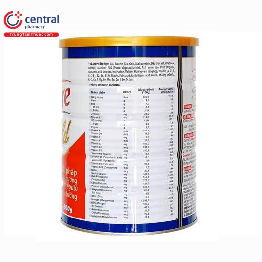 [CHÍNH HÃNG] Sữa bột Glucare Gold 900g dinh dưỡng cho bệnh tiểu đường