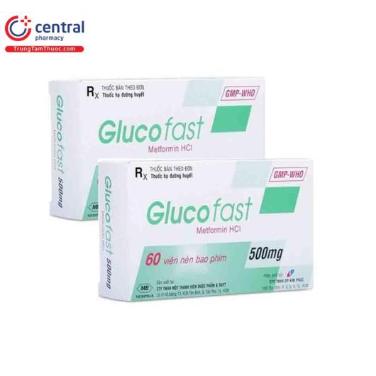 Thuốc Glucofast 850mg - Thuốc điều trị tiểu đường