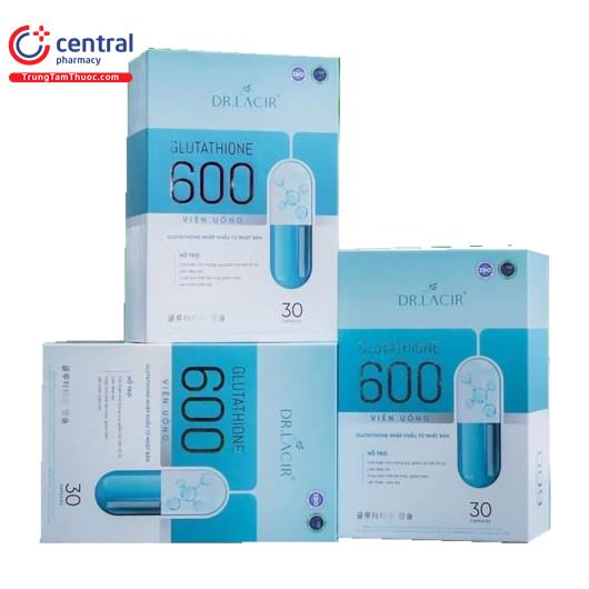[CHÍNH HÃNG] Glutathione 600 Dr Lacir lấy lại nét đẹp thanh xuân