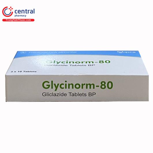 Thuốc Glycinorm-80 - điều trị đái tháo đường không phụ thuộc Insulin