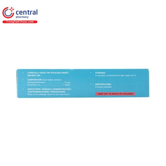 [CHÍNH HÃNG] Thuốc Gomes 16mg chống viêm, ức chế miễn dịch