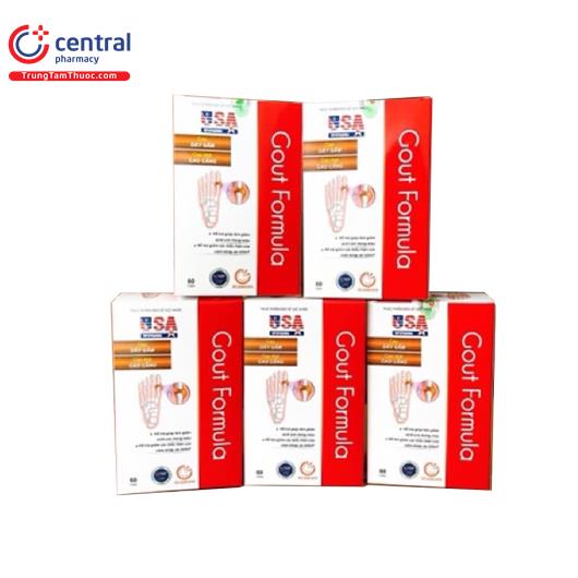 Gout Formula lọ 60 viên - Loại bỏ cơn đau do gút cấp và mạn tính