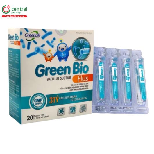 Thuốc Green Bio Flus - Bổ sung lợi khuẩn, hỗ trợ tăng cường tiêu hoá