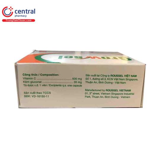 [CHÍNH HÃNG] Thuốc Growsel - bổ sung vitamin và khoáng chất