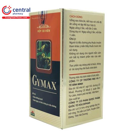 [CHÍNH HÃNG] Thuốc Gymax hỗ trợ giảm ảnh hưởng của bệnh tiểu đường