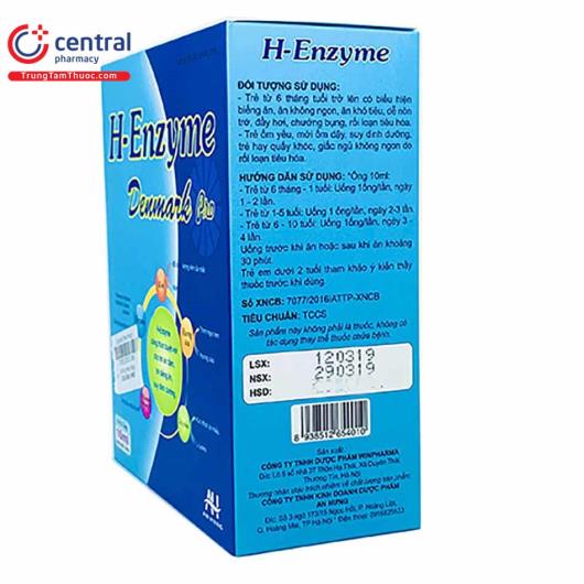 [CHÍNH HÃNG] Thuốc H-Enzyme Denmark Pro kích thích trẻ ăn ngon