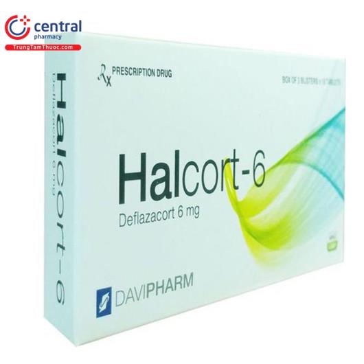[CHÍNH HÃNG]Thuốc Halcort-6 điều trị chứng loạn dưỡng cơ Duchenne