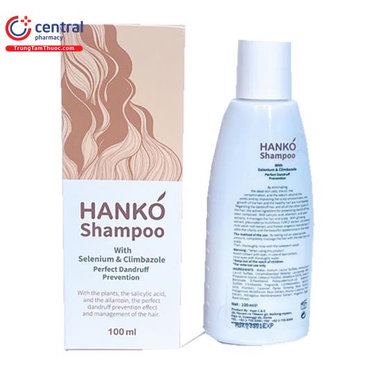 [CHÍNH HÃNG] Dầu gội Hanko Shampoo - trị nấm & gàu ngứa
