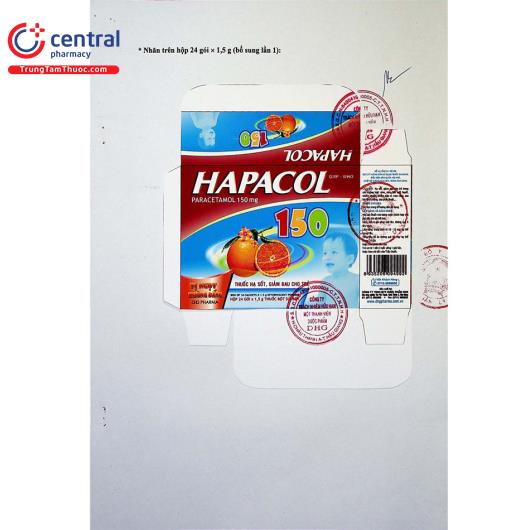 [CHÍNH HÃNG] Thuốc Hapacol 150 - Hạ sốt, giảm đau hiệu quả