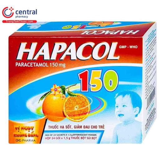 [CHÍNH HÃNG] Thuốc Hapacol 150 - Hạ sốt, giảm đau hiệu quả