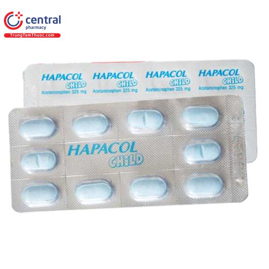 [CHÍNH HÃNG] Thuốc Hapacol Child 325mg giảm đau, hạ sốt