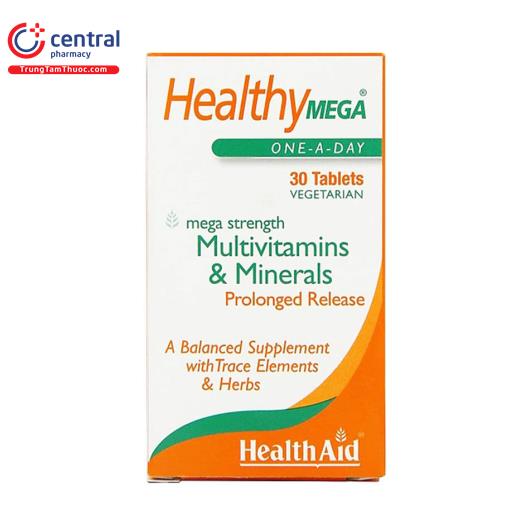[CHÍNH HÃNG] Healthaid Healthy Mega hỗ trợ tăng cường sức khỏe cơ thể
