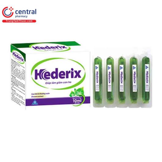 [CHÍNH HÃNG] Thuốc Hederix: Công dụng, liều dùng, chống chỉ định