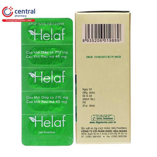 Thuốc Helaf hỗ trợ trị táo bón, trĩ: Cách dùng, lưu ý khi sử dụng