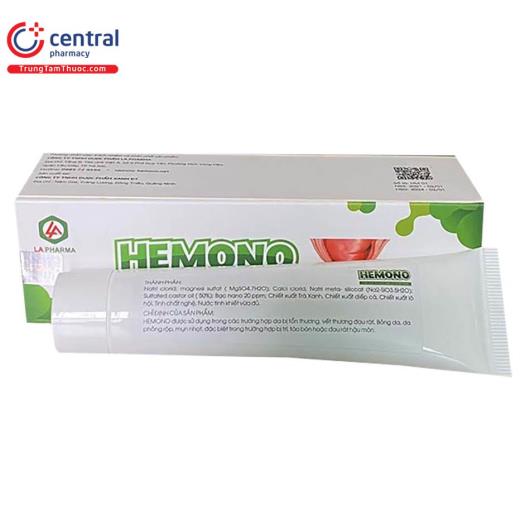Thuốc Hemono gel 30ml: công dụng, cách dùng, liều sử dụng