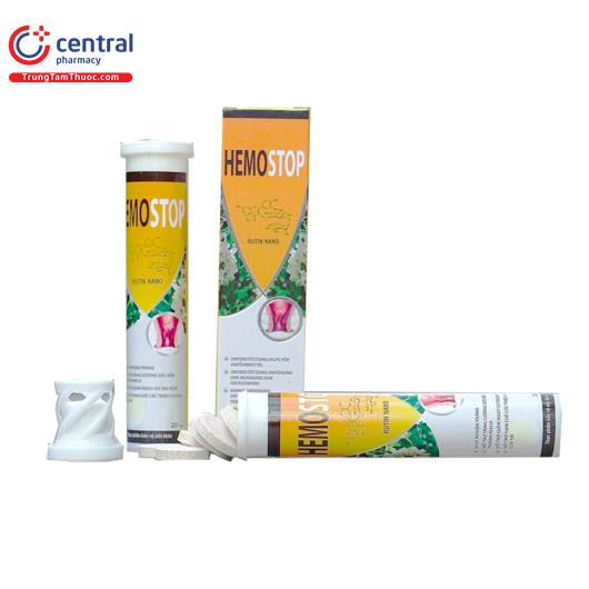 [CHÍNH HÃNG] Viên sủi Hemostop hỗ trợ điều trị các dấu hiệu bệnh trĩ