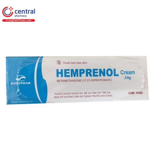 [CHÍNH HÃNG] Thuốc Hemprenol 20g xua tan nỗi lo các bệnh về da