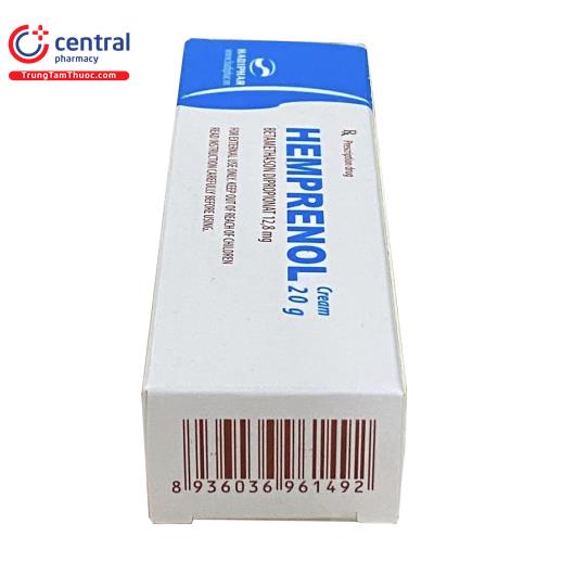 [CHÍNH HÃNG] Thuốc Hemprenol 20g xua tan nỗi lo các bệnh về da