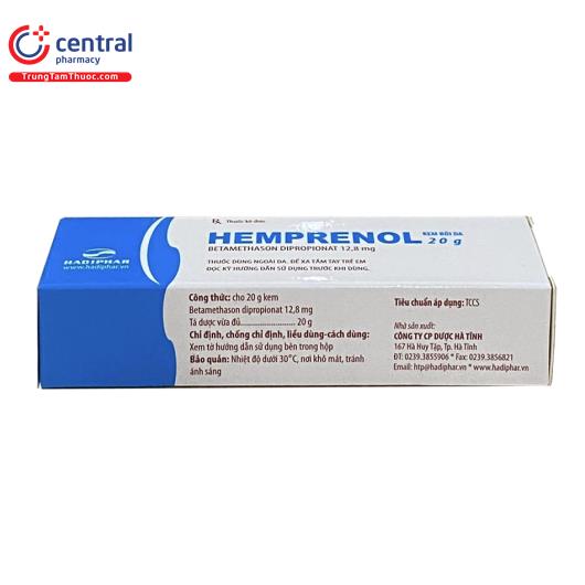 [CHÍNH HÃNG] Thuốc Hemprenol 20g xua tan nỗi lo các bệnh về da