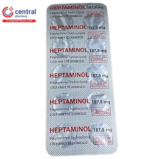 Thuốc Heptaminol Domesco - điều trị hạ huyết áp tư thế