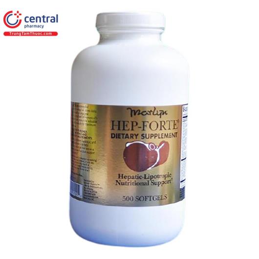 Thuốc Hep-Forte Dietary Supplement (hộp 500 viên): công dụng, lưu ý