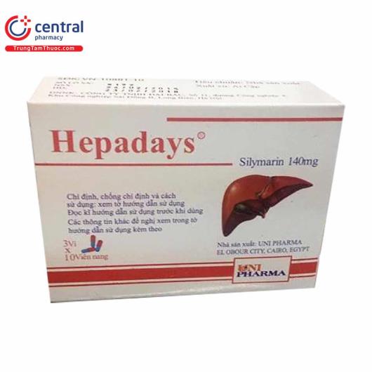 Thuốc Hepadays - điều trị viêm gan, rối loạn chức năng gan