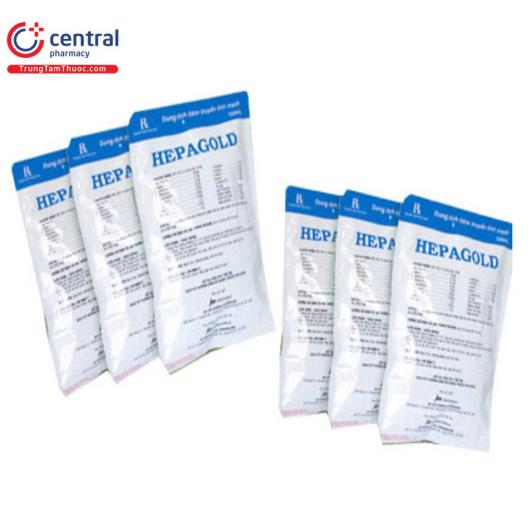 Thuốc Hepagold 250ml - Dung dịch tiêm truyền cung cấp chất đạm