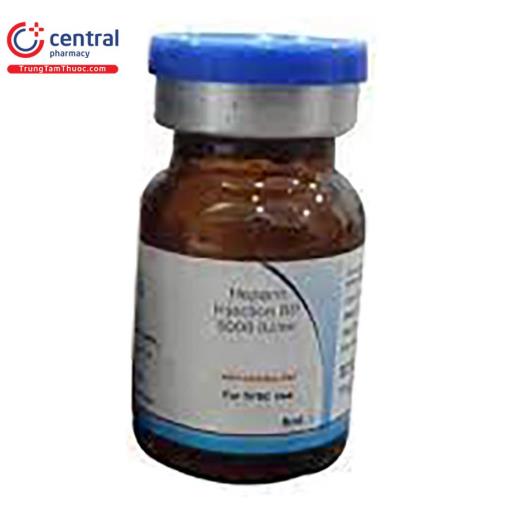 Thuốc Heparin Injection BP 5000IU/ml: Liều dùng, cách dùng