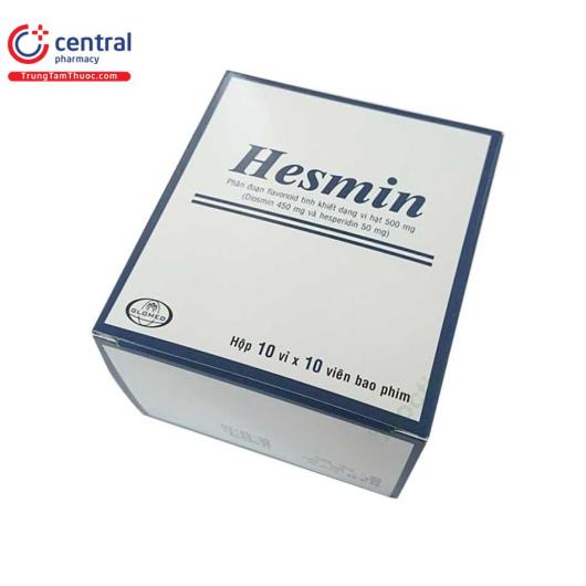 [CHÍNH HÃNG] Thuốc Hesmin Glomed - Thuốc điều trị trĩ