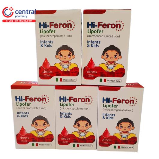 [CHÍNH HÃNG] Siro Hi-Feron Lipofer bổ sung sắt cho trẻ